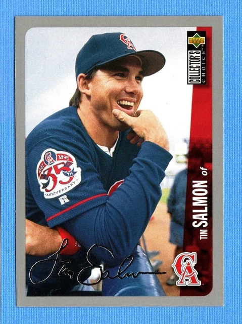 1996 COLLECTOR'S CHOICE Silver Signature #75 Tim Salmon Angels EUR 1,10 ...