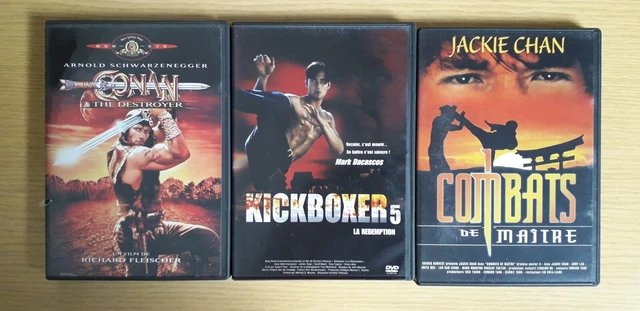 TROIS DVD SCHWARZENEGGER , DACASCOS , JACKIE CHAN EUR 3,00 - PicClick FR