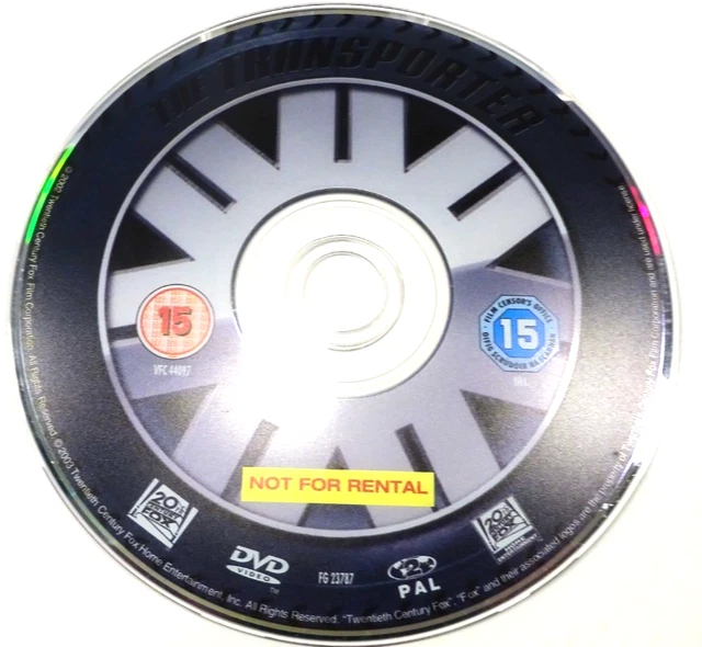 THE TRANSPORTER (DVD) DISC ONLY £2.00 - PicClick UK