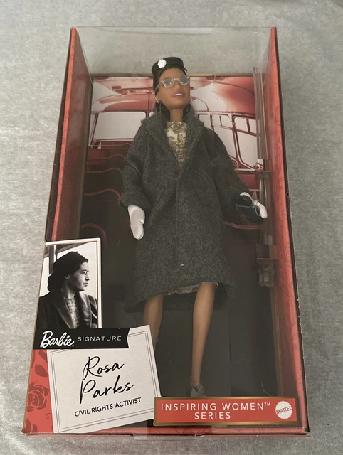Barbie Signature Inspiring Women Series Rosa Parks Doll Civil Rights