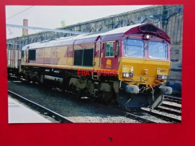 PHOTO CLASS 66 Loco No 66077 Ews Livery £1.50 - PicClick UK