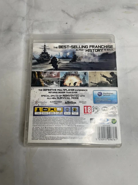 CALL OF DUTY Modern Warfare 3 COD MW3 (Sony PlayStation 3, PS3 ...