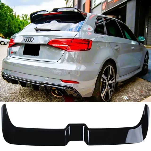 AUDI RS3 (8V) Sportback Boot Spoiler (2013-2020) - Gloss Black Rear ...