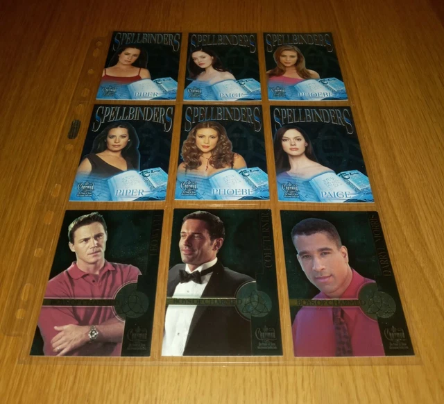 CHARMED &THE POWER Of Three" Foil Chase Card Set S1-S6 + More By ...