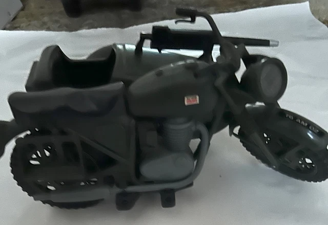 ACTION MAN MOTORBIKE and sidecar. Unboxed and used but in good ...