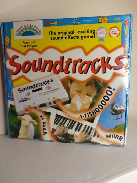 LIVING AND LEARNING Soundtracks 1996 Vintage Sound Effects Game BNIB ...