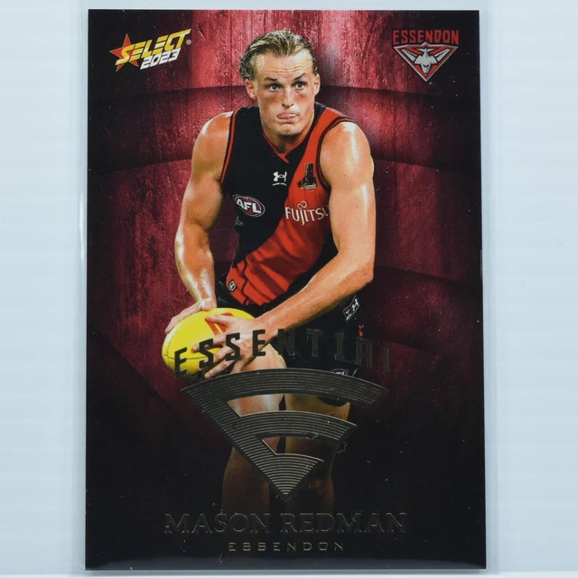 2023 SELECT AFL Footy Stars Essential Mason Redman Essendon Bombers E24 ...