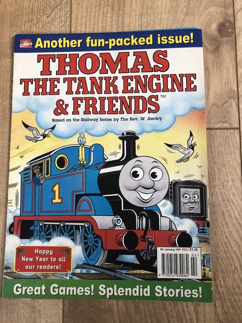 VINTAGE THOMAS THE Tank Engine & Friends Magazine 8th Jan 1997 Issue ...