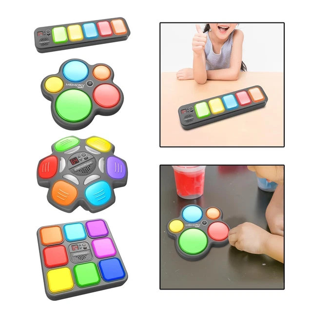 HANDHELD ELECTRONIC MEMORY Game Training Hand Brain Coordination Kids ...