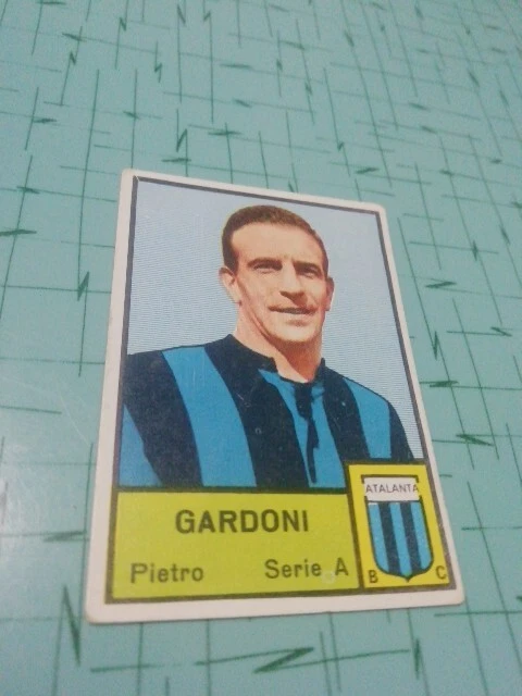FIGURINA CALCIATORI MIRA GARDONI PIETRO ATALANTA 1964 - 65 EUR 1,00 ...