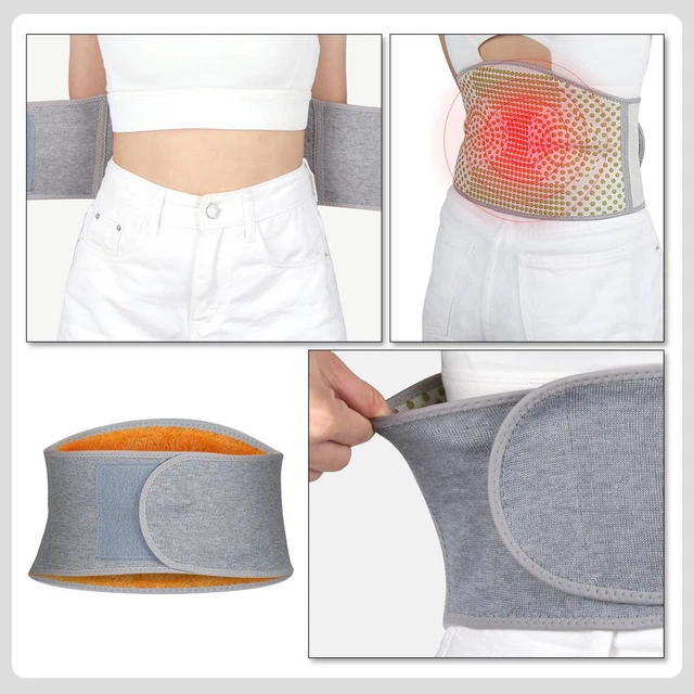REUSABLE WAIST BELT Daily Use Lumbar Band Warm Stomach Belt Outdoor ...