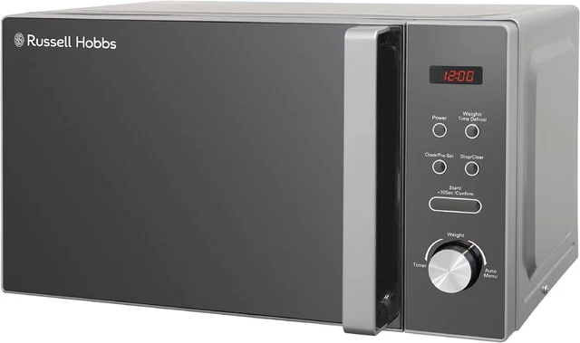 RUSSELL HOBBS RHM2276S Digital Microwave Oven Compact 20L 800W ...