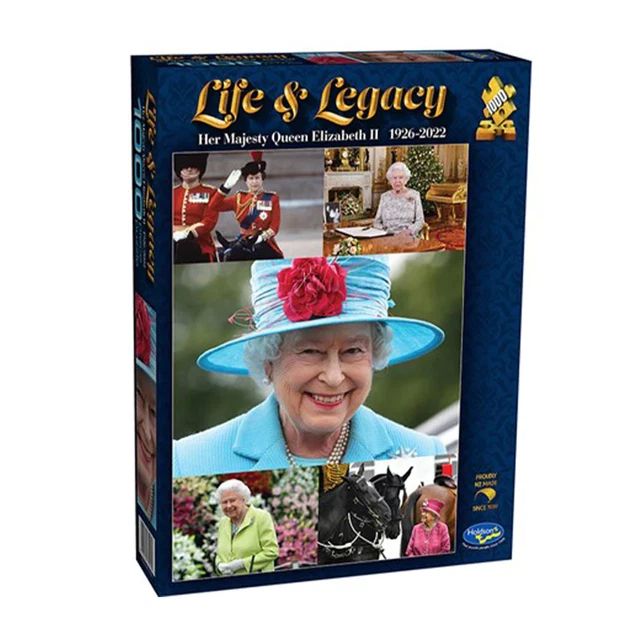 LIFE & LEGACY Her Majesty Queen Elizabeth II Puzzle 1000pcs - LatestBuy ... LIFE & LEGACY Her Majesty Queen Elizabeth II Puzzle 1000pcs - LatestBuy ...
