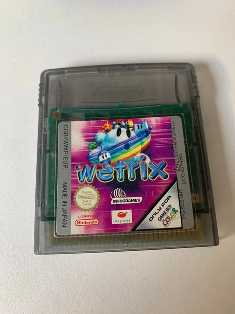 CARTUCCIA WETRIX GB Nintendo Game Boy versione europea 2000 retrò GBC ...