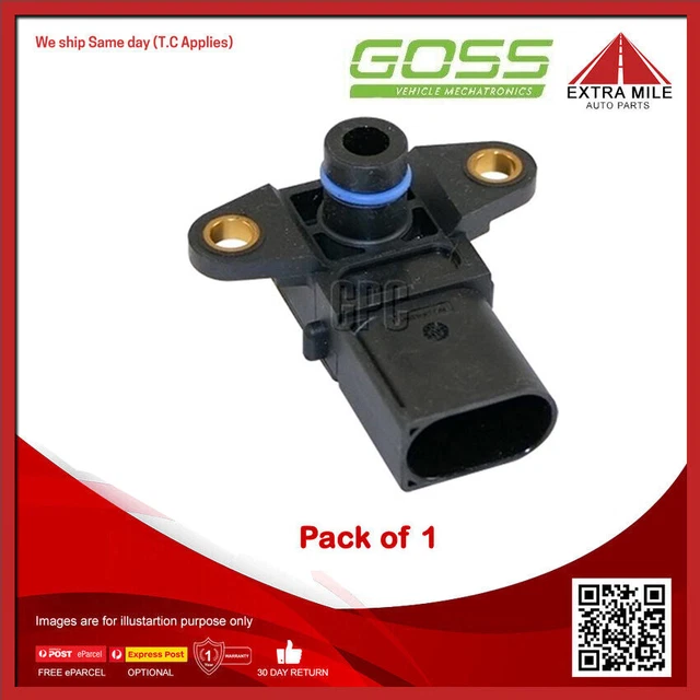 GOSS MAP SENSOR For BMW 120i E88,E87,E82 2.0L N46 B20 B DOHC 16v MPFI ...