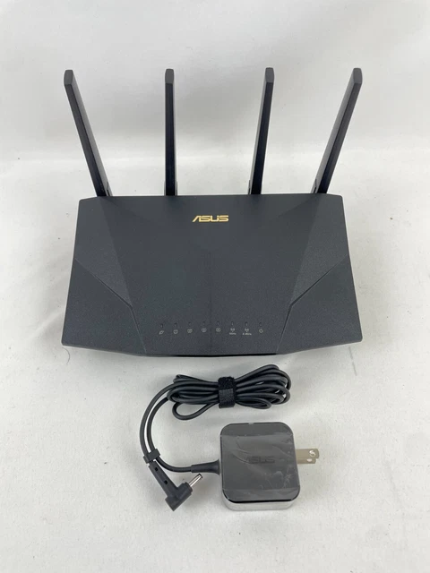 ASUS RT-AX5400 DUAL Band WiFi 6 Extendable Wireless Router - Black $79. ...
