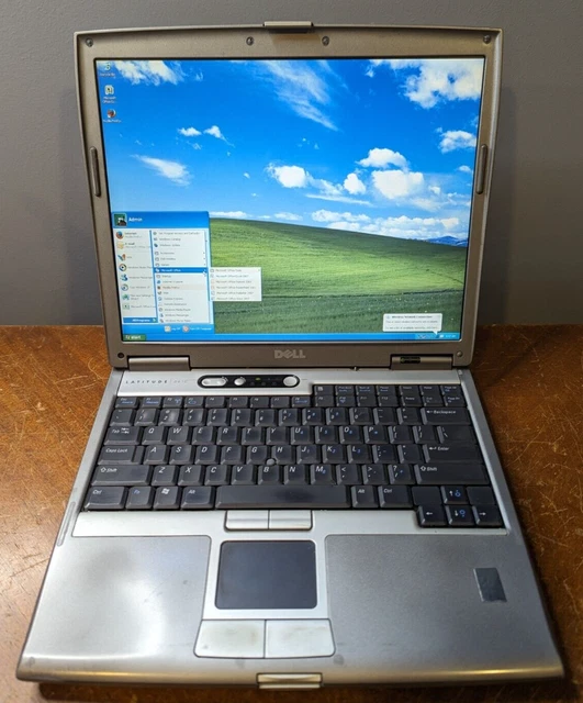 VINTAGE DELL LATITUDE D610 Laptop Pentium M 1.86 1GB RAM 80GB HDD ...