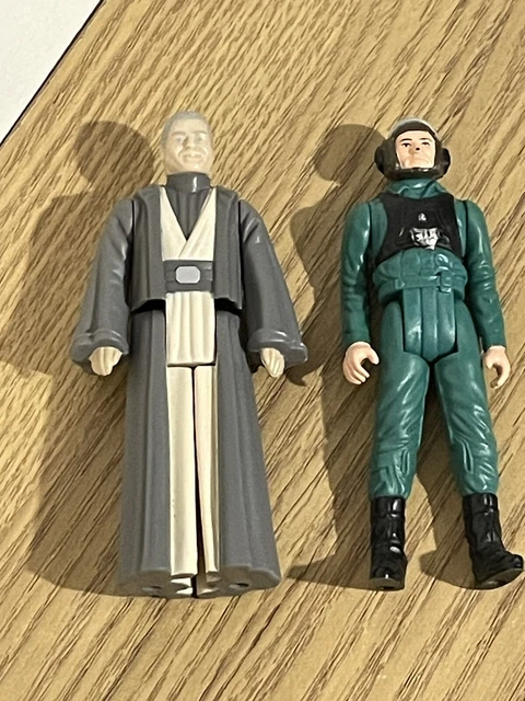 VINTAGE LAST 17 star wars figures A Wing Pilot And Anakin £104.71 ...