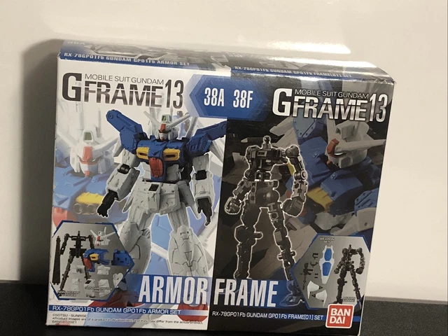 G FRAME 38 Gundam GP01Fb Action Figure Buildable Model Kit Bandai ...