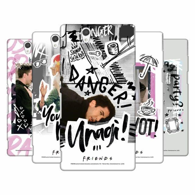 OFFICIAL FRIENDS TV Show Doodle Art Hard Back Case For Sony Phones 3 ...