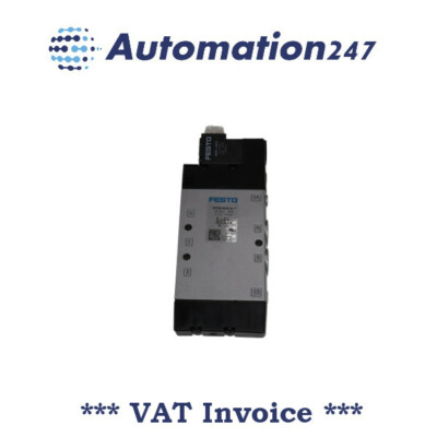 FESTO CPE18-M1H-5L-1/4 163142 5/2 Solenoid Pilot Valve G1/4 24VDC ...