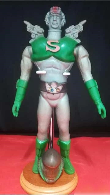 TAKARA HENSHIN CYBORG Rock Baron S Figurine Avec Masque & Pied Vintage ...