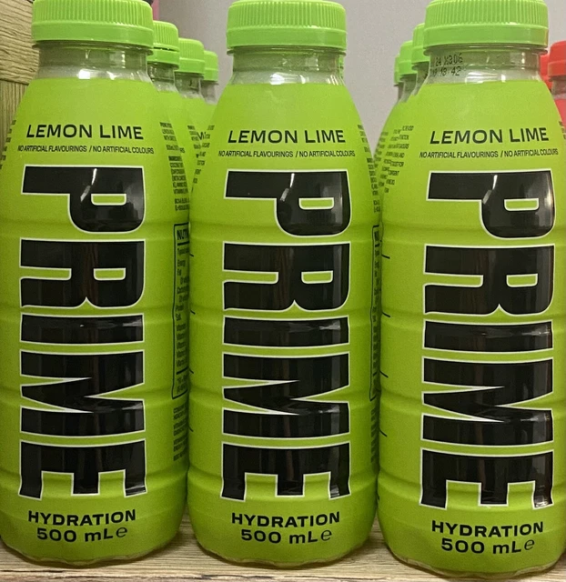 PRIME HYDRATION Drink Logan Paul KSI - 1 x LEMON LIME Bottle - Unopened ...