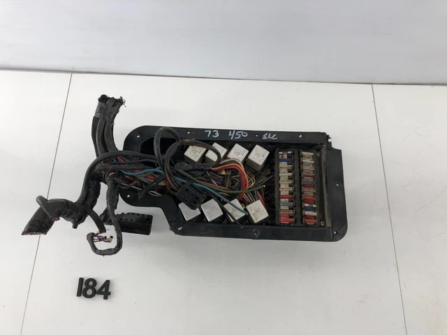 1973 MERCEDES BENZ Slc450 Fuse Box Fusebox Junction Terminal Relay ...