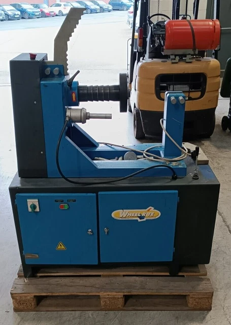 WHEELRITE PNEUMATIC WHEEL Straightener 24" Alloy Wheel Buckle Machine £ ...