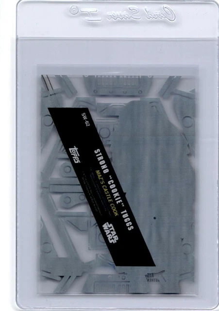 TUGGS AIDEN COOK As Strono "Cookie" 2016 Star Wars High Tek Auto *16174 ...