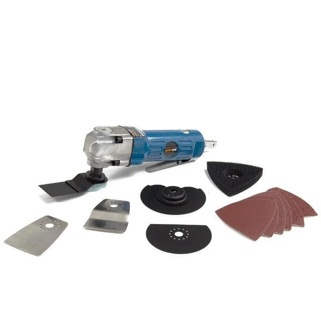 WORKZONE AIR MULTI Tool Includes Complete Set of Accessories £22.99 ...