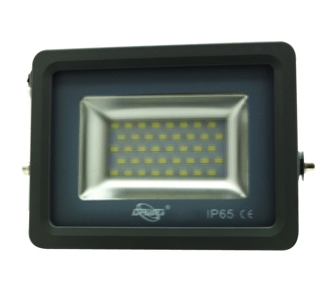 PHARE LED SMD Mince Luminaire Extérieur IP65 Lumière 6000K Blanc Froid ...