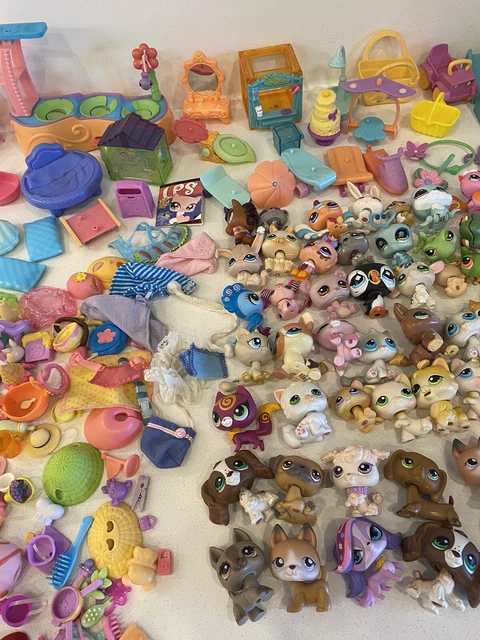 *HUGE LOT 350+ Littlest Pet Shop LPS (125+ Pets & 240+ Accessories ...