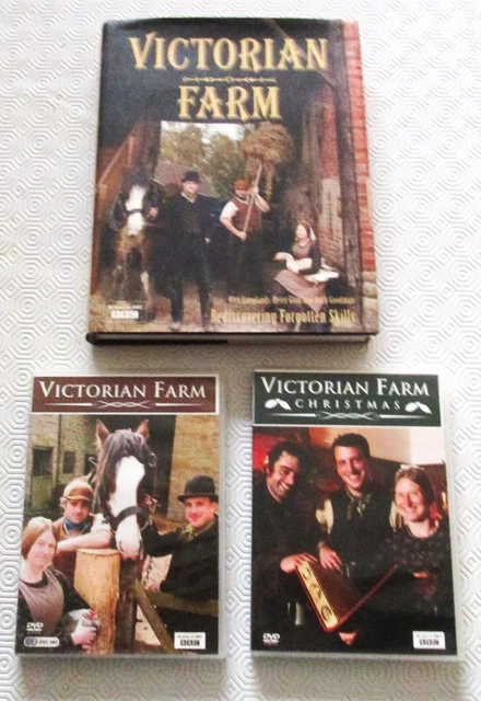 THE VICTORIAN FARM - DVDs & BOOK (PETER GINN, RUTH GOODMAN & ALEX ...