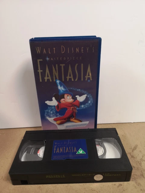 FANTASIA VHS WALT Disney Masterpiece PAL VHS Video Tape Cassette EUR 8 ...