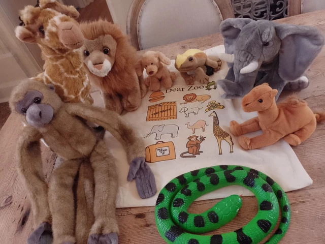 STORY SACK DEAR Zoo EYFS teaching resource London zoo animals £40.00 ...