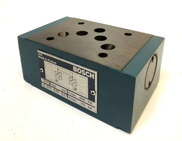 BOSCH 0 811 020 027 Hydraulikventil, Hydraulik / Ventil EUR 120,00 - PicClick DE