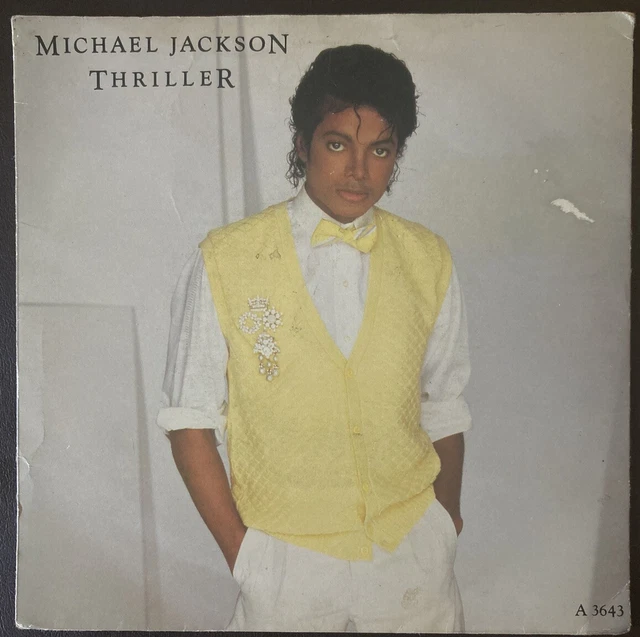 MICHAEL JACKSON THRILLER 7" Vinyl Record 45 Rare Not On Discogs $19.95 ...