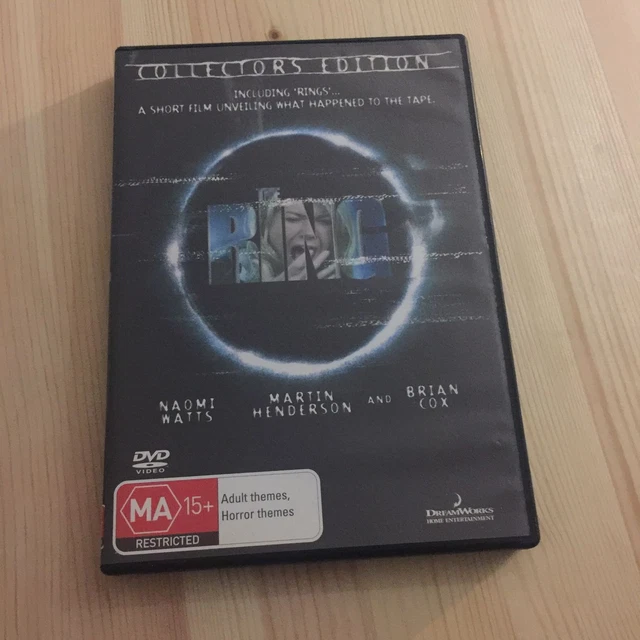 RING MOVIE COLLECTORS Edition DVD Video NAOMI WATTS THE RING Horror ...