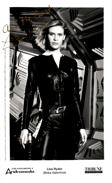 LISA RYDER SIGNED 5x7 Photo Andromeda Beka Valentine £19.15 - PicClick UK