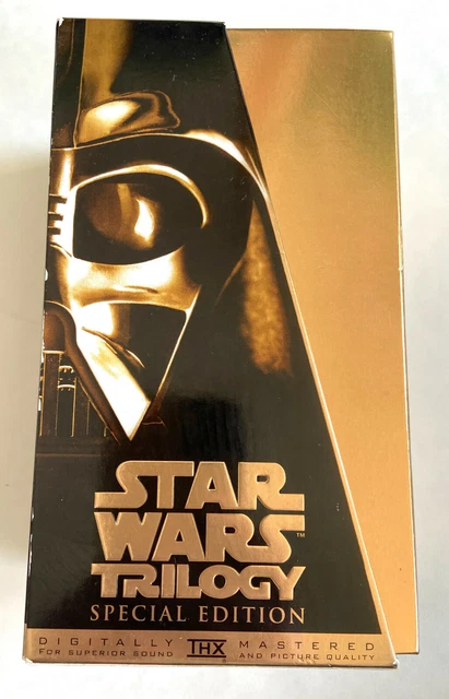 STAR WARS TRILOGY Special Edition 1997 BOX SET 3 VHS Empire Strikes ...