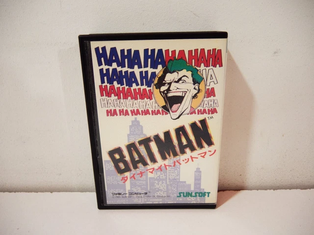 DYNAMITE BATMAN RETURN of the Joker Nintendo Famicom FC NTSC Japan EUR ...