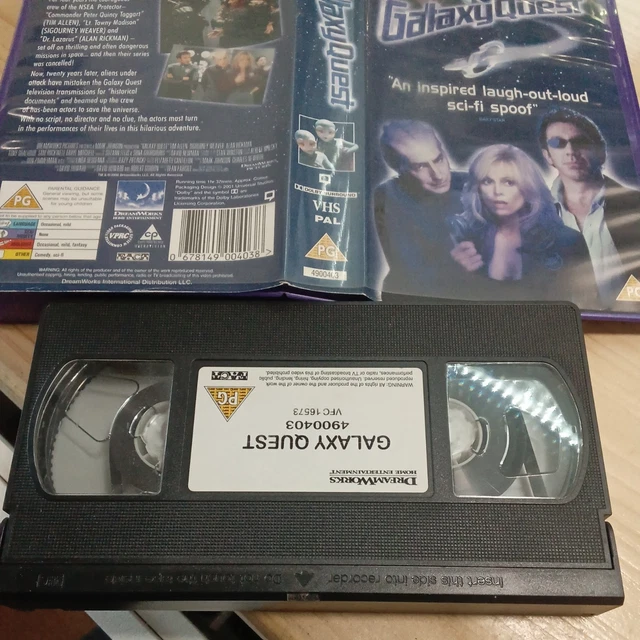 GALAXY QUEST (2001) PG Sci-Fi PAL VHS Video Tape £5.32 - PicClick UK