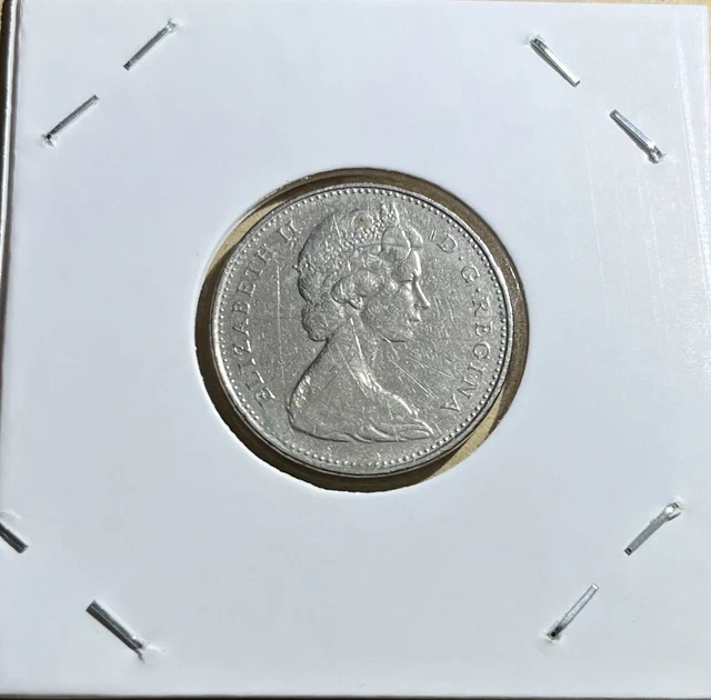 1978 CANADA 5 Cents Elizabeth II Canadian Nickel Coin Five Cent $2.05 ...