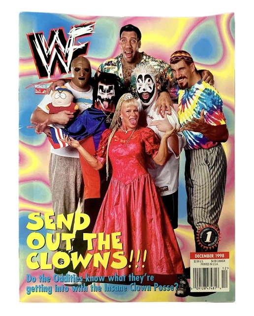 WWF WWE THE Oddities December 1998 Wrestling Magazine Very Rare £13.36 ...