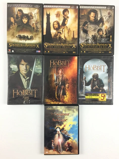 LE SEIGNEUR DES Anneaux + Le Hobbit La Trilogie L'intégrale / Coffret Lot 7 DVD EUR 29,95 ...