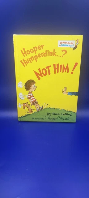 HOOPER HUMPERDINK...?NOT HIM! By Theo LeSieg Beginner Books For ...