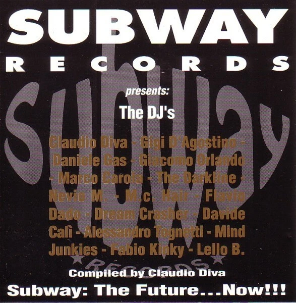 &SUBWAY RECORDS PRESENTS: The DJ's" 1995 Techno Trance Progressive CD ...