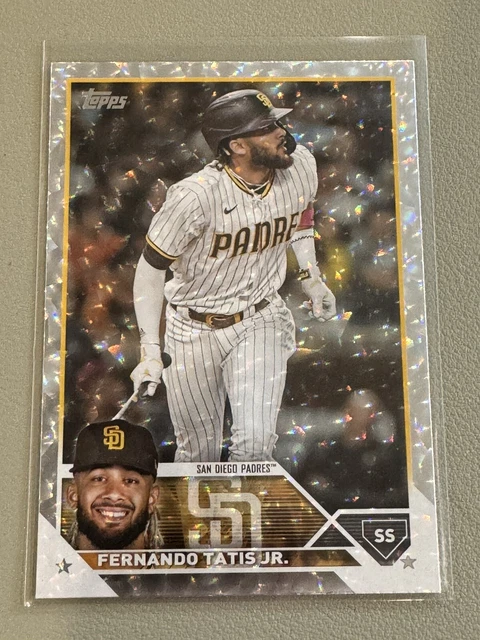 2023 TOPPS FERNANDO TATIS JR SUPER BOX ARGENTO FOILBOARD SP Carta ...