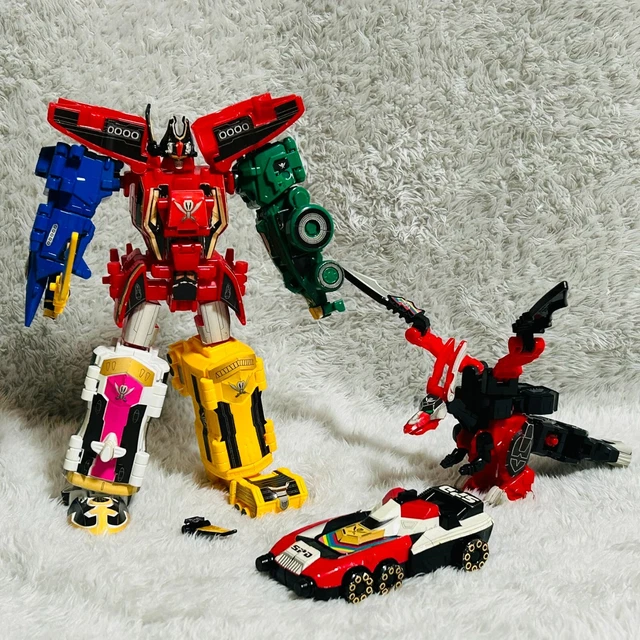 BANDAI JAPAN MEGAZORD Power Rangers Super Megaforce Sentai Gokaiger ...